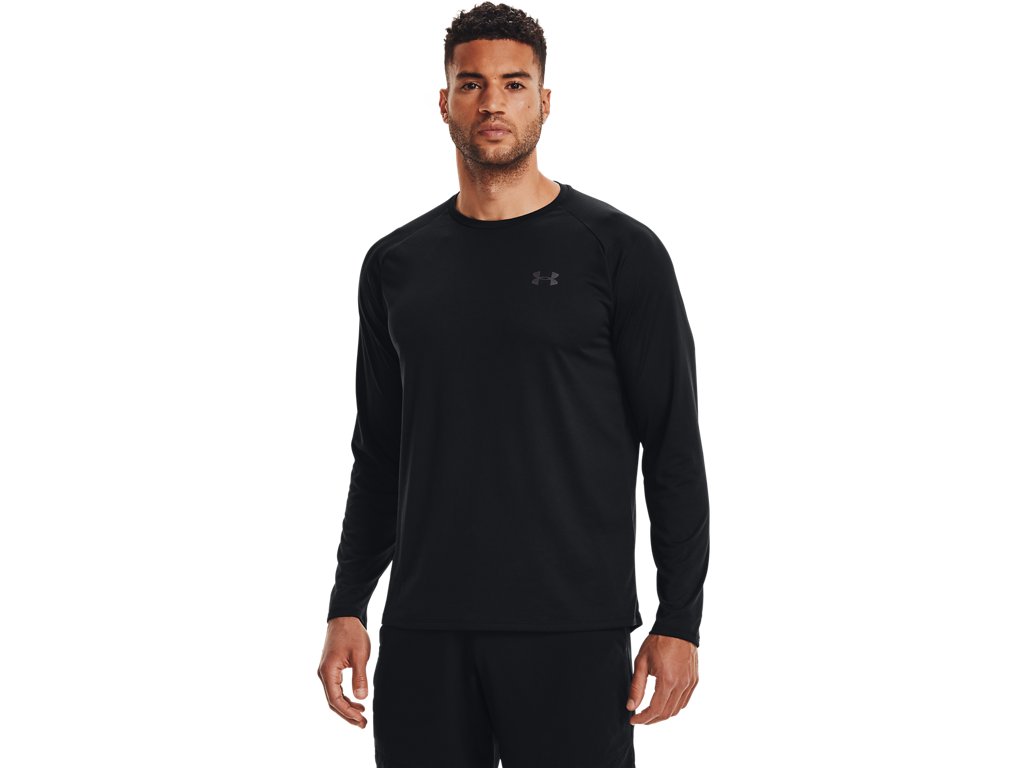 Under Armour Mens Tech Long Sleeve Training Shirt - Quick-Drying and ...