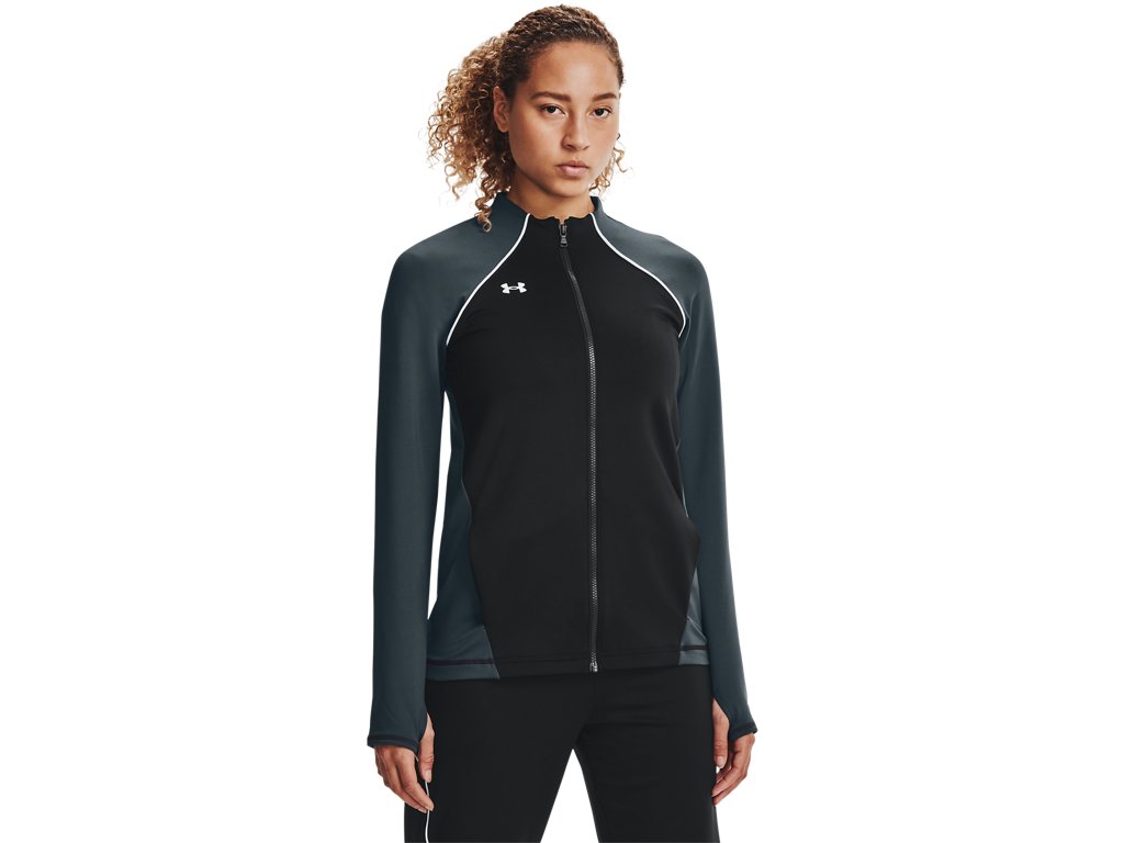 Under Armour Womens Layer Up Full-Zip Jacket - Dual-Layer ColdGear Fabric