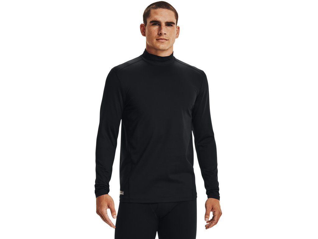 Under Armour Mens Tactical ColdGear Infrared Base Mock Long Sleeve ...