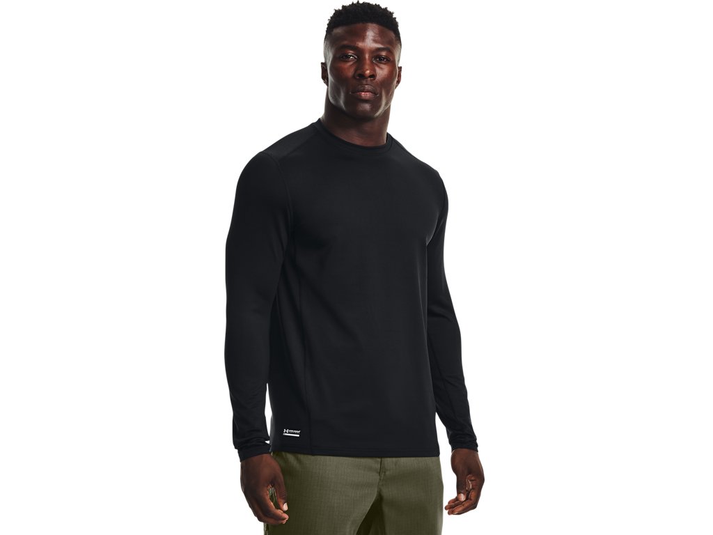 Under Armour Mens Tactical ColdGear Infrared Base Crew Long Sleeve ...