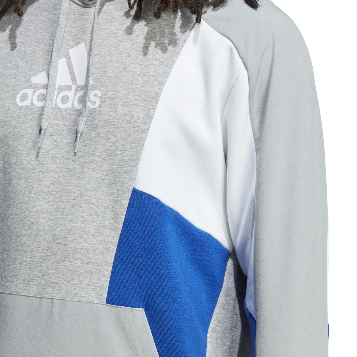 adidas Essentials Mens Colorblock Hoodie