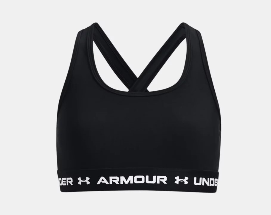 Under Armour Crossback Girls Sports Bra | Comfort & Support ...