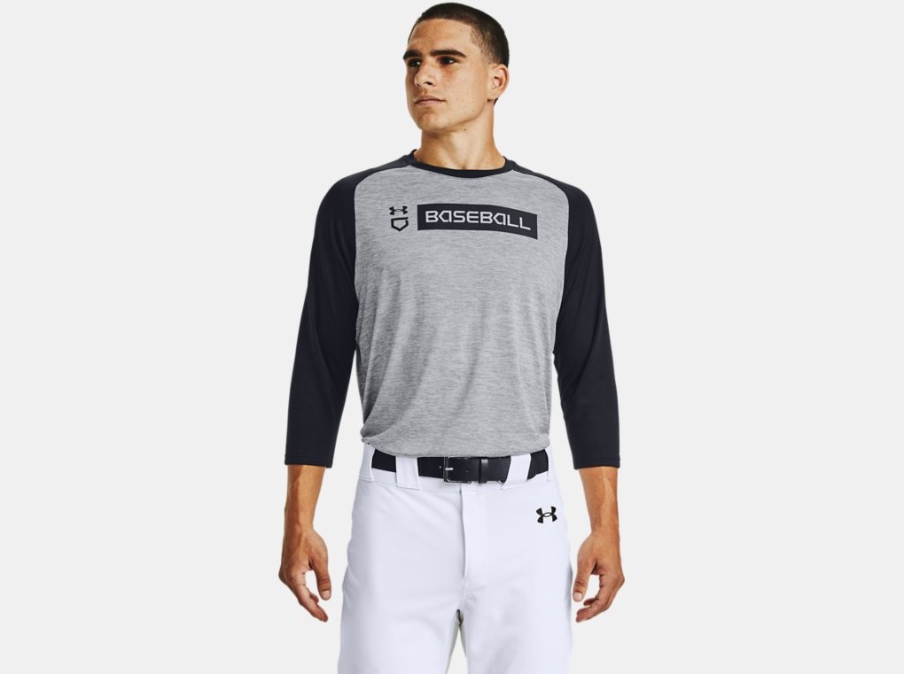 Under Armour Utility Mens Three Quarter Sleeve