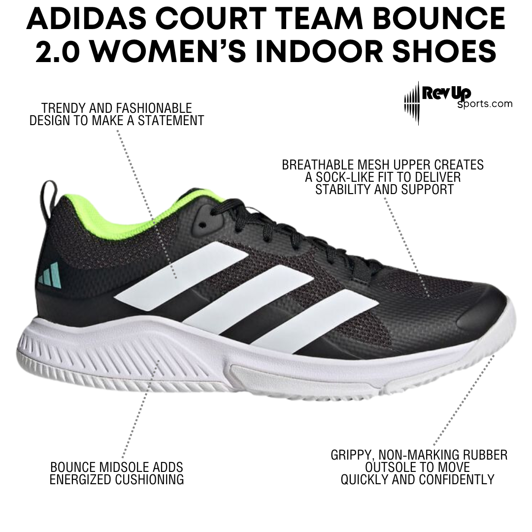 adidas Court Team Bounce 2.0 Women's Indoor Shoes - Style and ...